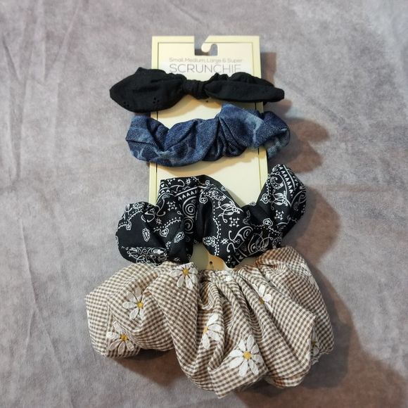 Nordstrom | Accessories | 4packof Scrunchies Brandnew | Poshmark